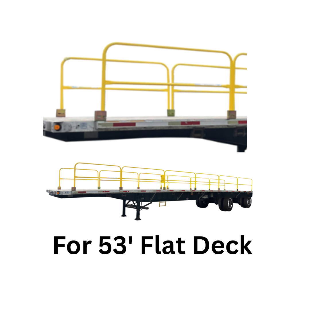 Kwik Rail Modular Safety Guardrail System - FLATBED SAFETY RAIL KIT ...